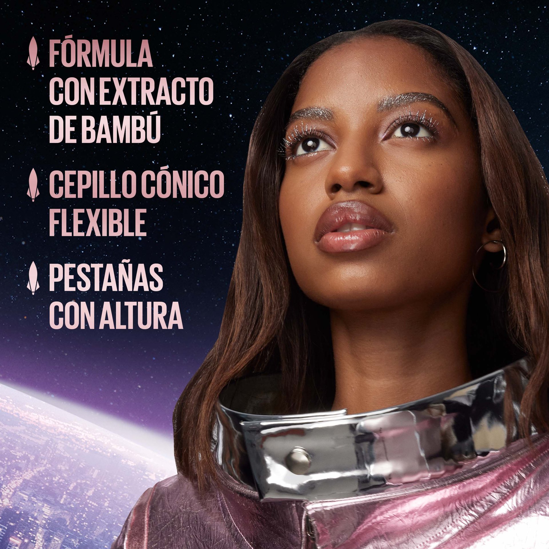 Lash Sensational Sky High Space Diamond Glitter Mascara | Maybelline ...