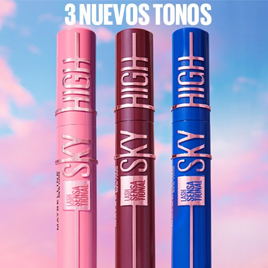 Lash Sensational Sky High Colors Máscara | Maybelline New York