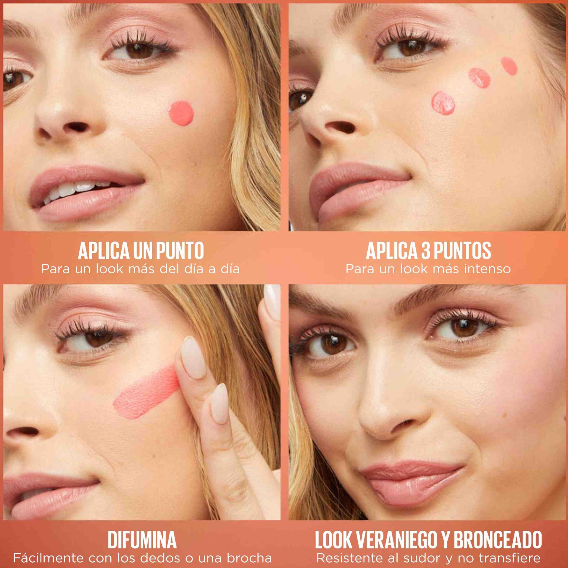 Sunkisser Colorete y Bronceador Líquido | Maybelline New York